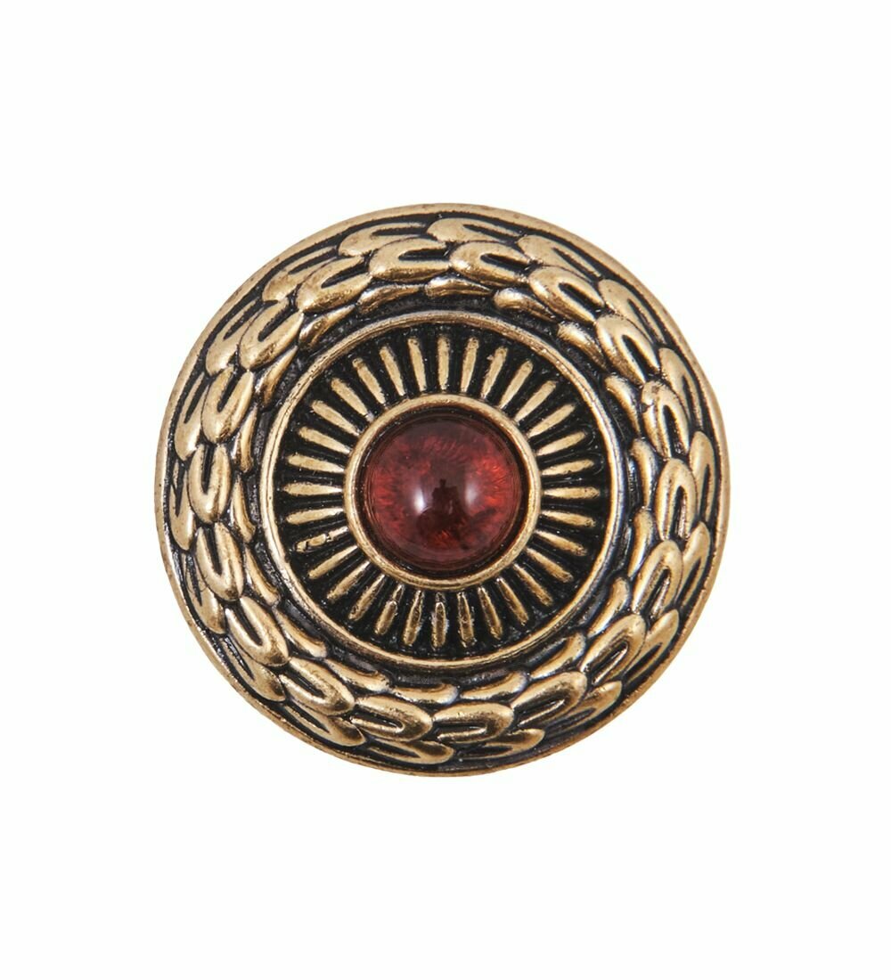 Брошь, янтарь синтетический