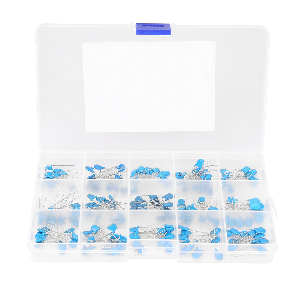 Capacitor Kit, 180pcs Stable Capacitance Reliable Ceramic Industrial for Electronic Precision Instruments