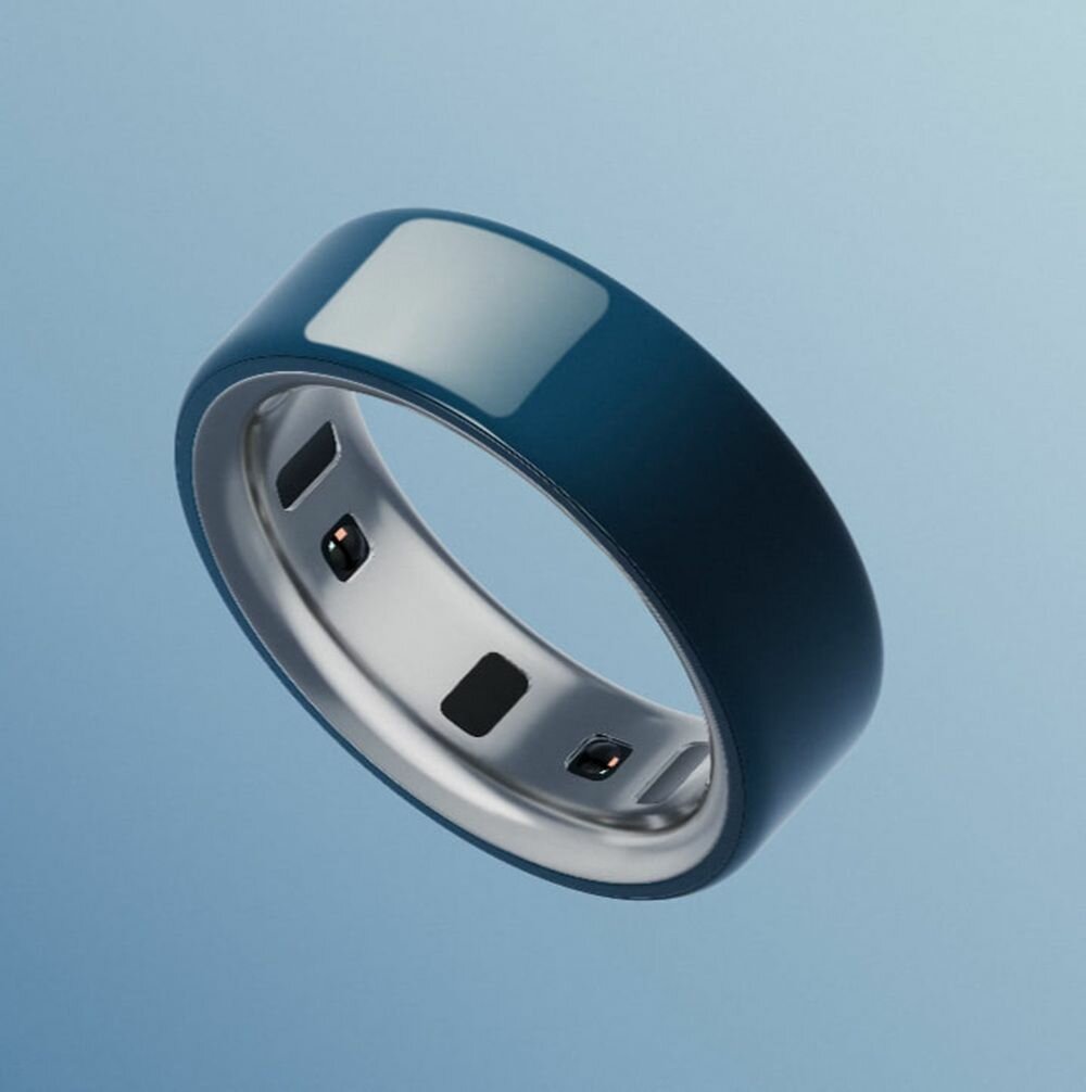 Умное кольцо Oura Ring 4 Ceramic, Midnight, US7, мониторинг здоровья