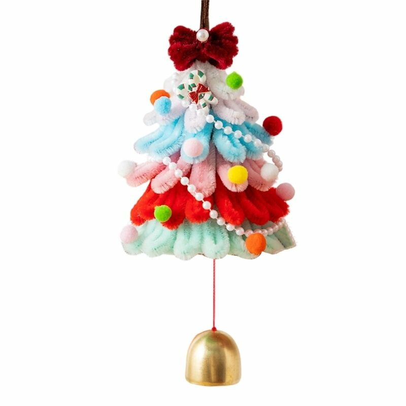 Рождественская Елка из витой Палочки DIY-Macaron Christmas Tree Car Hanging B Подарочный Пакет