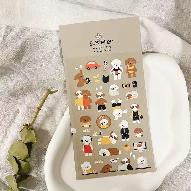 Наклейки Suatelier Puppy Hodoo, цвет 1096