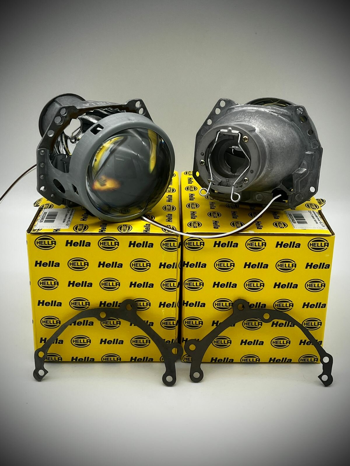 Линзы H7 галоген для Mazda 6 GJ 2012-2015 / Би линзы на - Hella 3