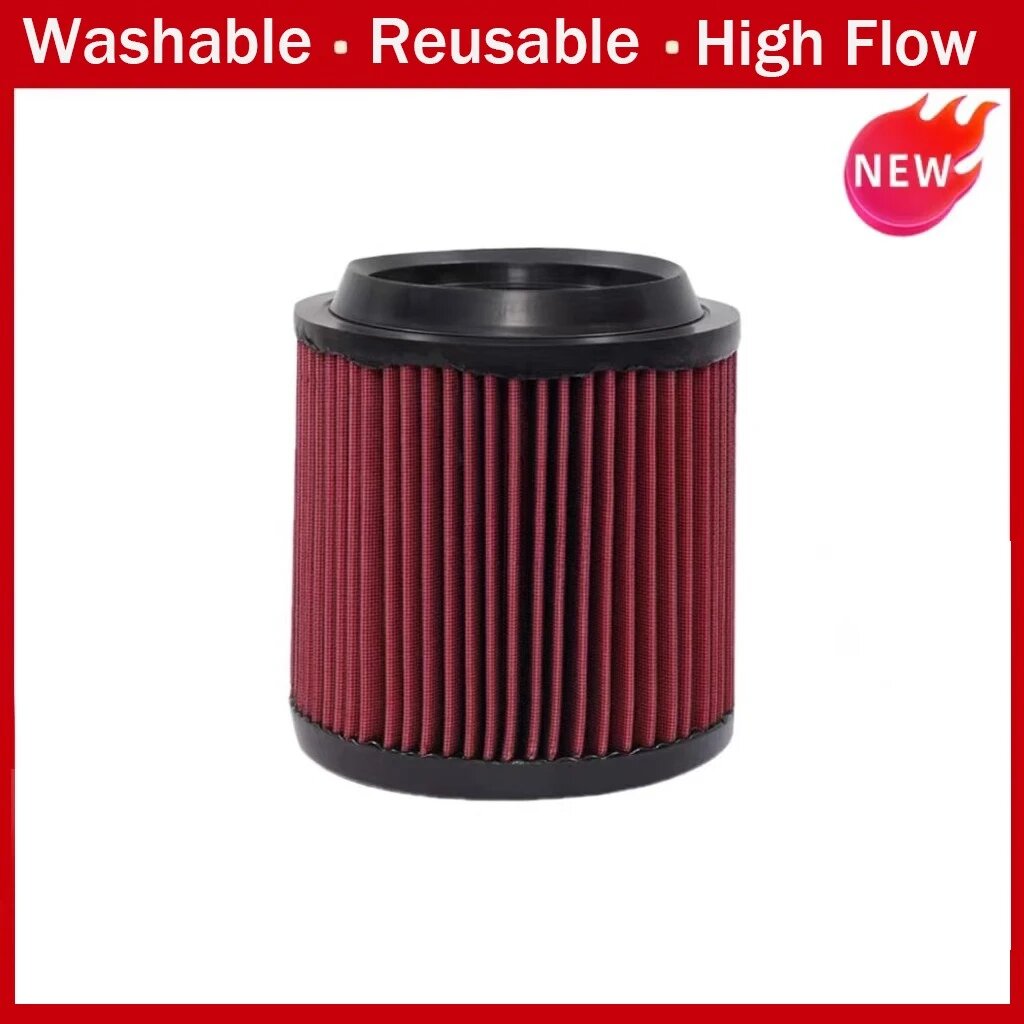 Автомобильный воздушный фильтр с высоким расходом для Ford Bronco (U725) 2023 2024 2,3 т 2,7 т 2021 2022, моющийся многоразовый MB3Z9601A MB3Z-9601-A