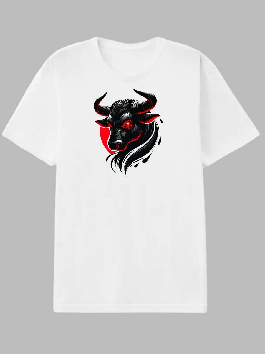Футболка бык