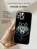 Чехол на Apple iPhone 13 mini / Айфон 13 мини с принтом "Волк оберег"