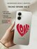 Чехол на Tecno Spark Go 2 / Текно Спарк Го 2 с принтом "Love heart 2 - 14 феврал...
