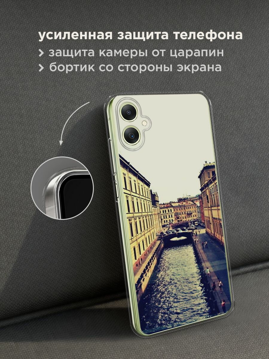 Чехол на Samsung Galaxy A06 / Самсунг Галакси А06 с принтом "Санкт-Петербург" — фото 1