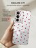 Чехол на Realme C71/P3 Lite 4G / Реалми С71/P3 Лайт 4G с принтом "Red hearts", п...