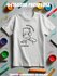 Футболка LISA PRINT базовая, размер 152, белый