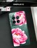 Чехол на OnePlus 12 / Ван Плас 12 с принтом "Open peonies", прозрачный