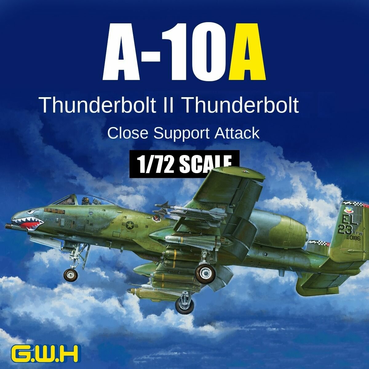 Great Wall Hobby 7216 1/72 A-10A Thunderbolt II Закрыть воздушную поддержку сборная модель самолета