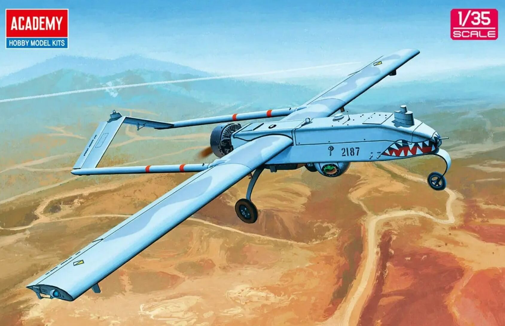 Academy AC12117 1/35 U.S.ARMY RQ-7B UAV сборная модель самолета