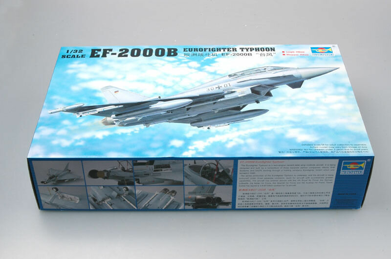 Trumpeter 1/32 02279 EF-2000B Европейский Typhoon сборная модель самолета