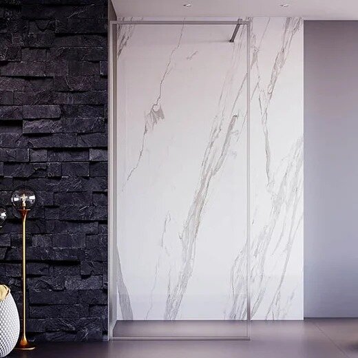 Душевая перегородка Veconi Korato KR81-70-01-C4 70 см, профиль хром, стекло прозрачное