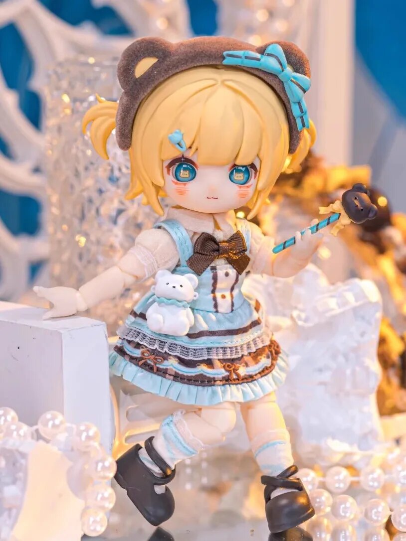 Подлинная серия Nagi Beast V5 Fantasy Record Mystery Box Kawai, экшн-фигурка, 12-точечная глухая коробка Bjd, модные игрушки, фигурка в подарок, V5 Confirm - C, Унисекс