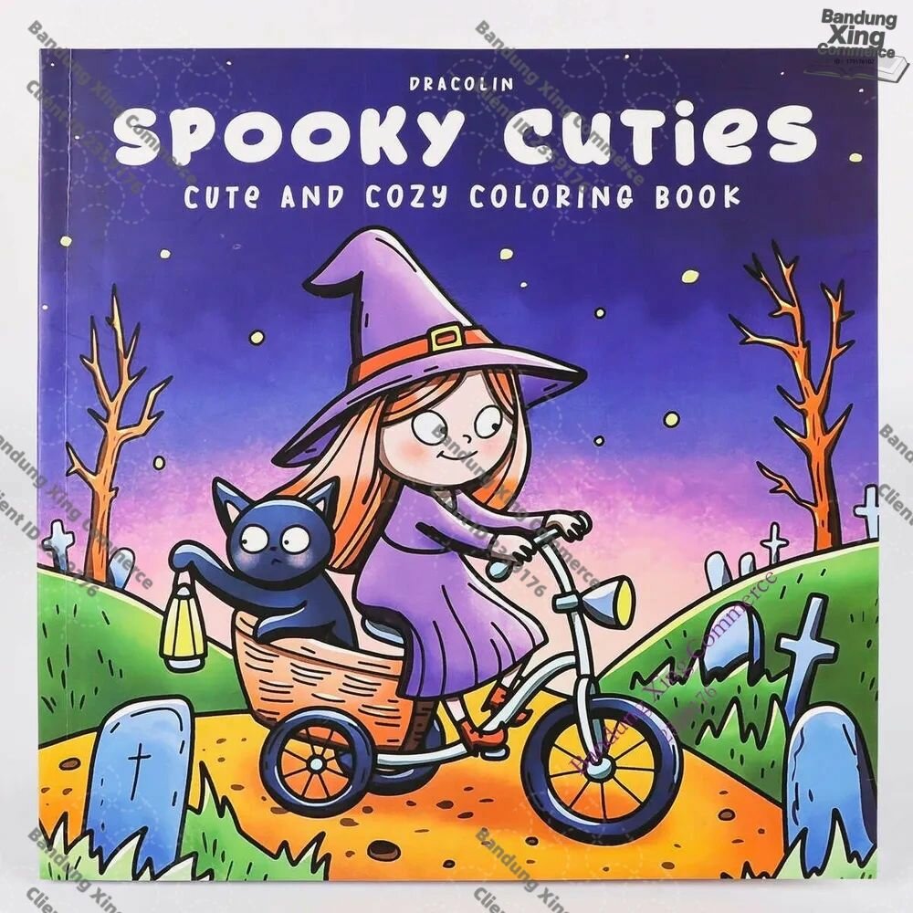 Раскраска антистресс для взрослых и подростков Coco Wyo -SPooKycuTies 14