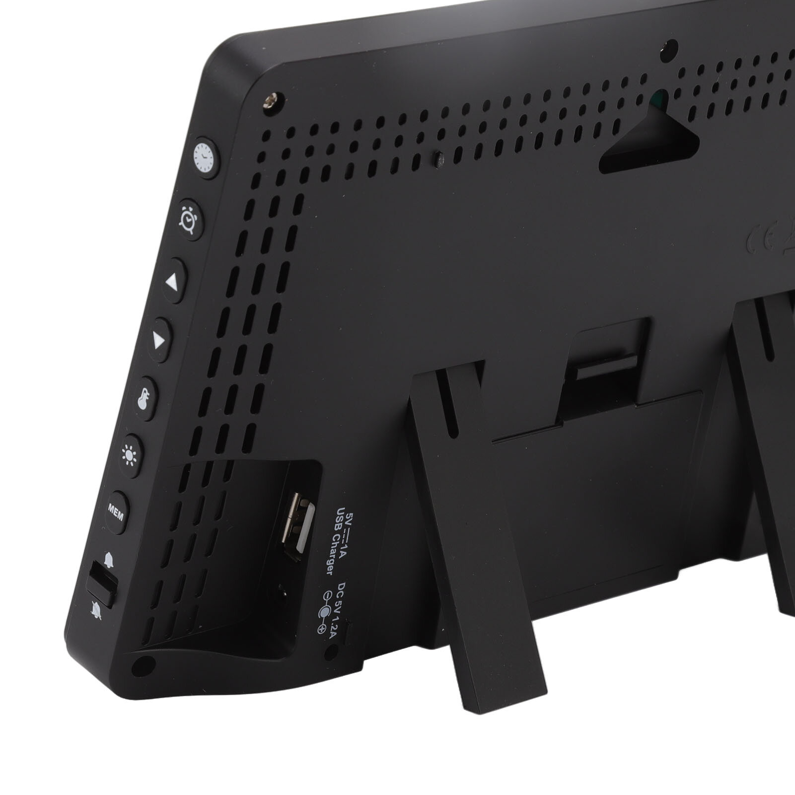 Часы с погодой, большой цветной экран, многофункциональный дисплей с погодой, часы для работы в помещении, на улице, температура, влажность, давление, вилка стандарта США, 100‑240 В