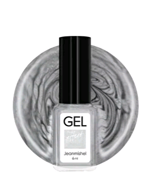 Jeanmishel Gel Effect Лак-гель для ногтей 6 мл. №146 сталь с перламутром