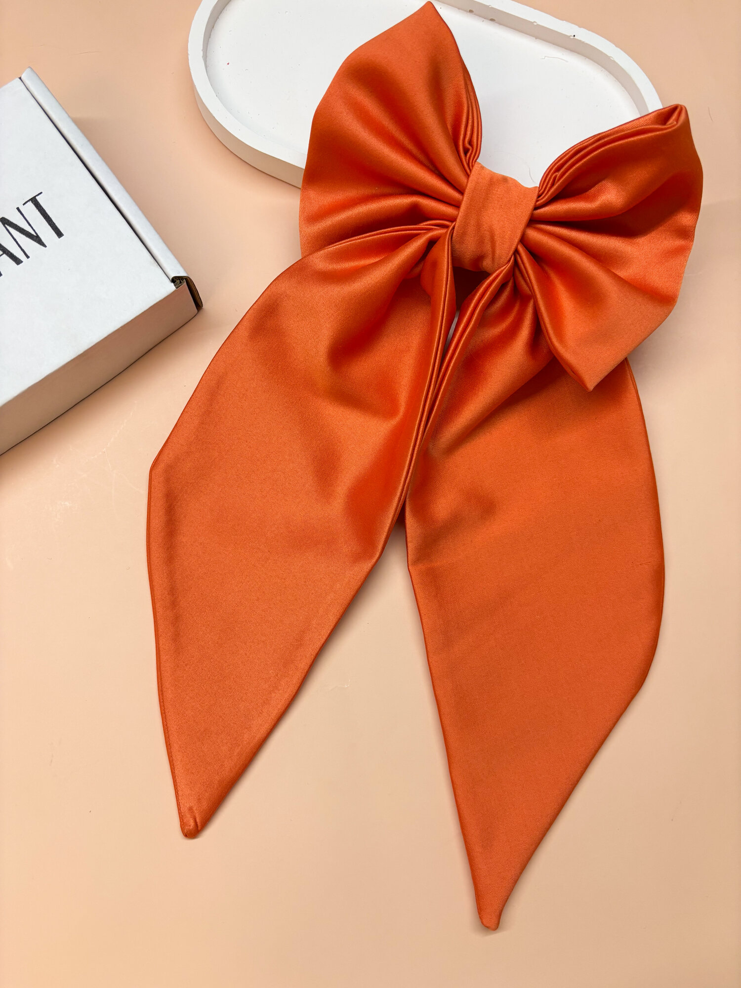 Большой бант заколка для волос