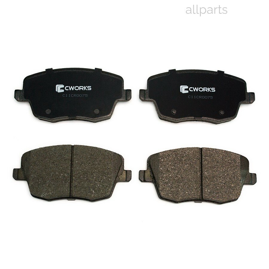 CWORKS C11CR0075 Колодки тормозные передние VAG
