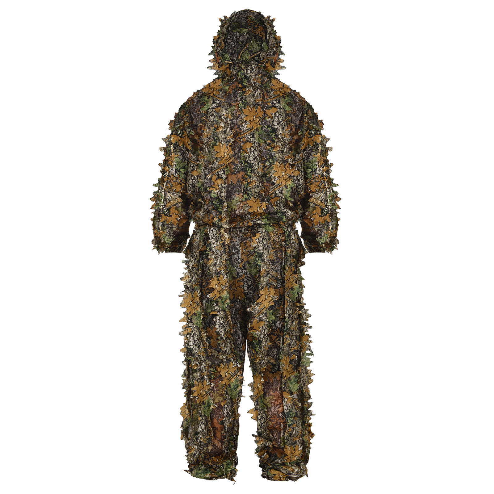 Маскировочный костюм «Гилли» для мужчин и детей, 3D-камуфляж «Листья», дышащий и легкий, для охоты, стрельбы, наблюдения за птицами, камуфляжные охотничьи штаны, костюм «Гилли».