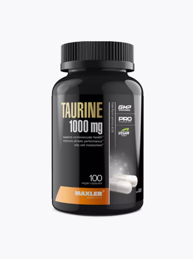 Аминокислота Таурин Maxler 1000 мг, 100 капсул