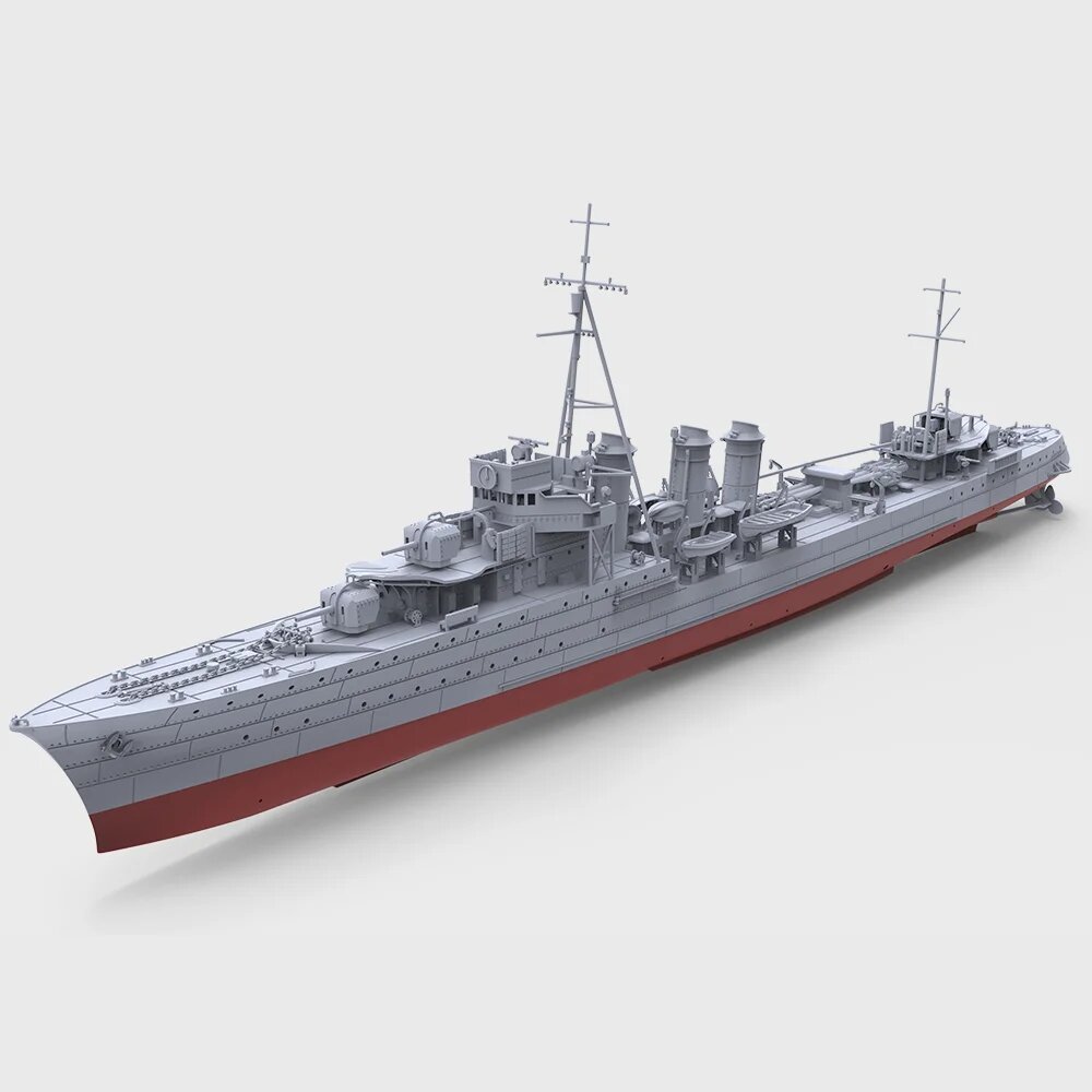 Модель корабля Бурбраск-класс 1/700 1/350 SSMODEL 700 scale full hull