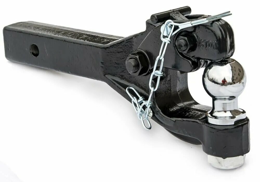 Насадка фаркопа с фиксатором шар под квадрат 2"