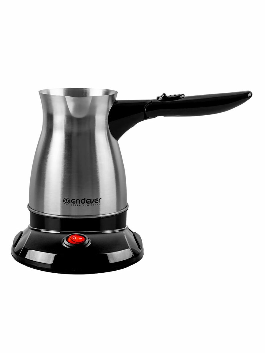 Кофеварка электрическая / турка для кофе Endever Costa-1018, 800 Вт, 0.5 л, защита от перегрева