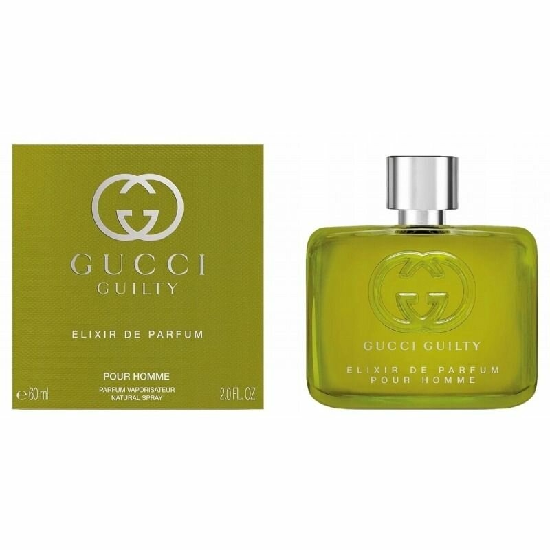 GUCCI GUILTY ELIXIR POUR HOMME Парфюмерная вода 60 мл