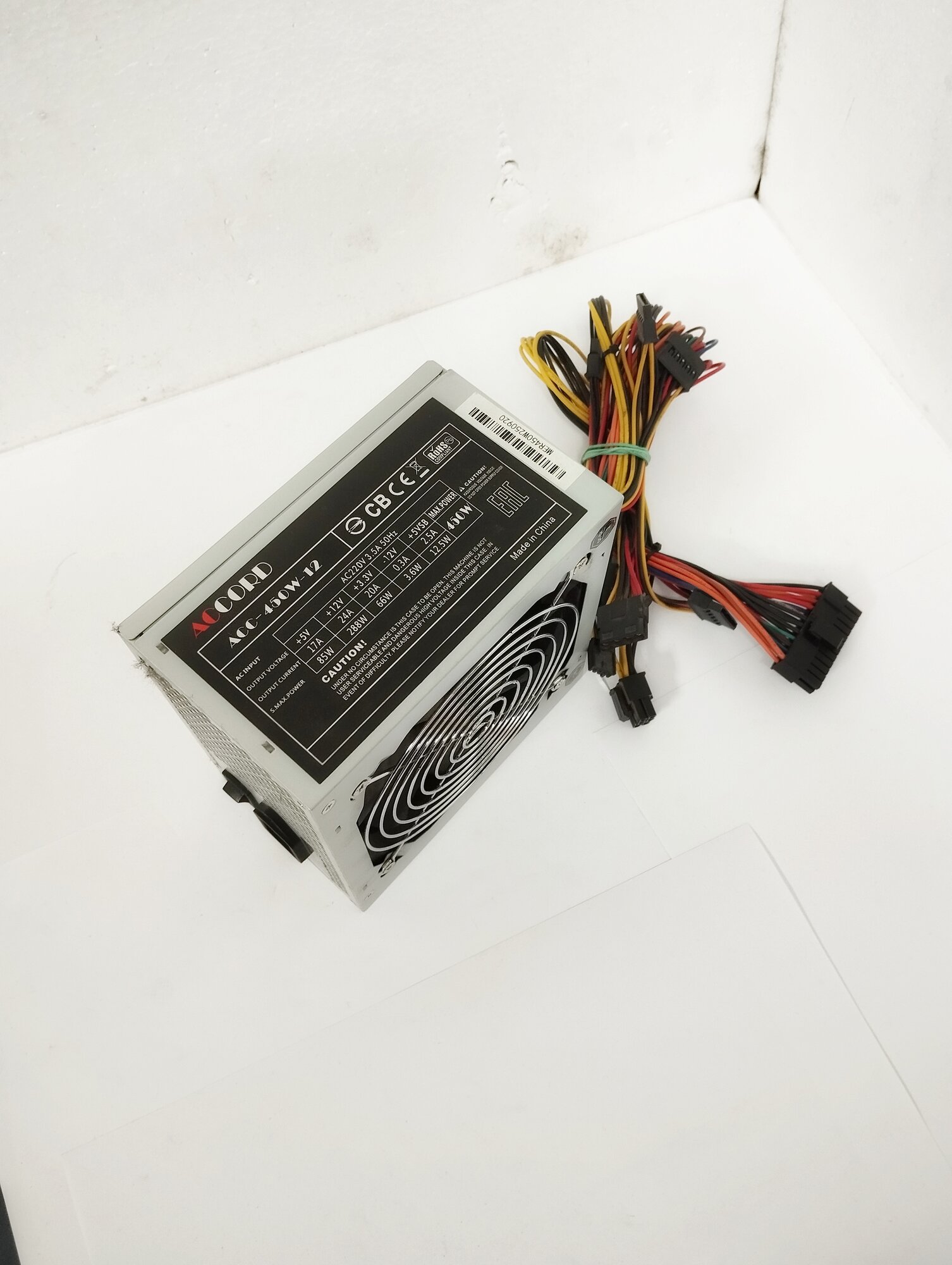 Блок питания Accord ACC-450-12 450W 24+8+6pin