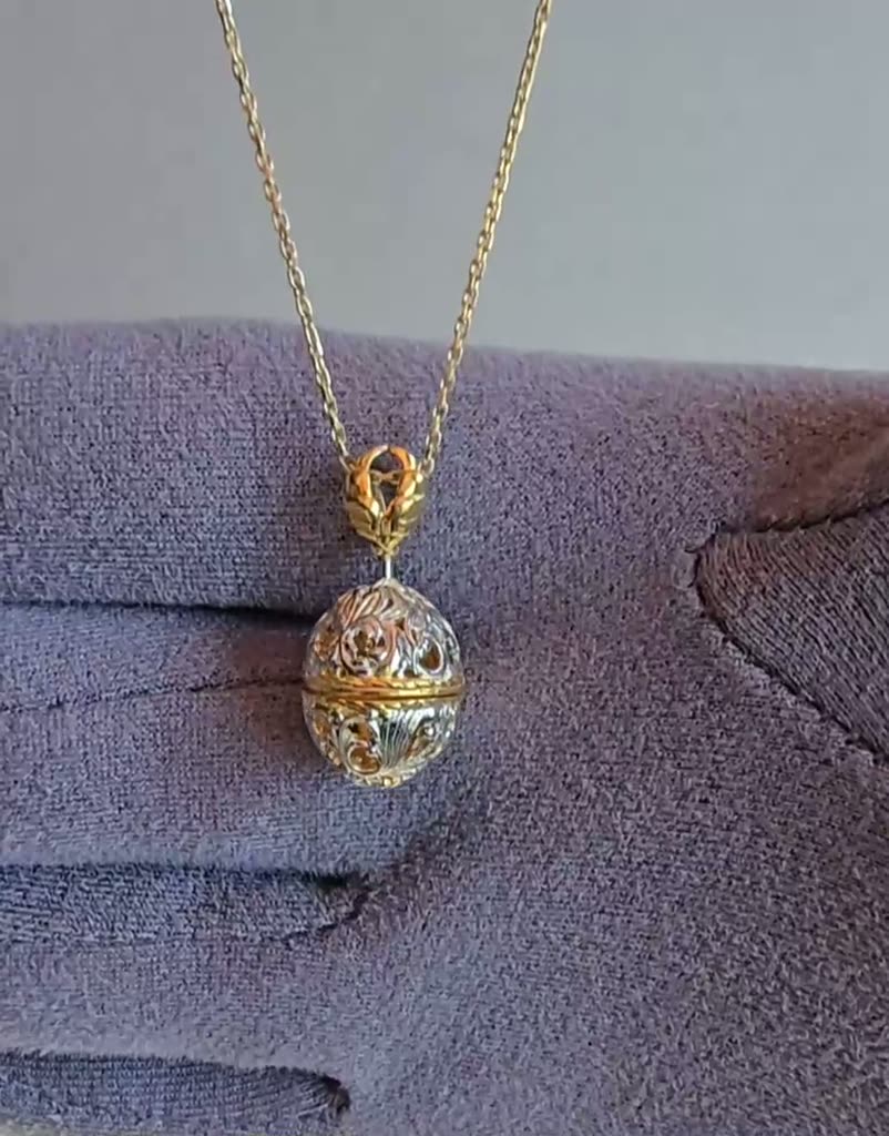 Подвеска AlterEgolab, серебро, 925 проба, золочение, золотистый — фото 1