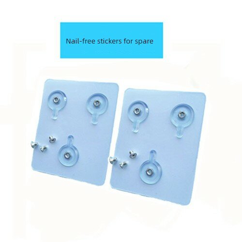Два бесшумных клеевых крепления для крюков - клейкие пластины для гитар и укулеле аксессуаров