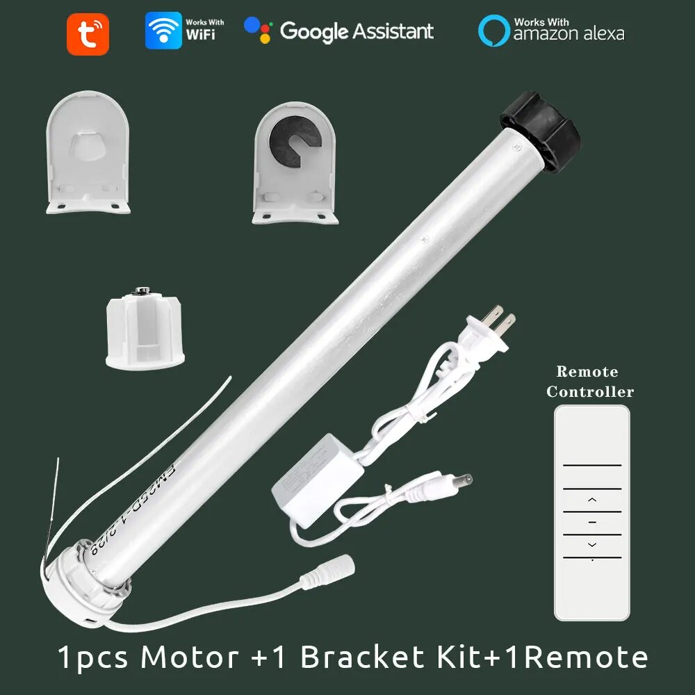 LifeLibero мотор для умных штор 38 мм 1 Motor kit and R1, Wifi EU Power