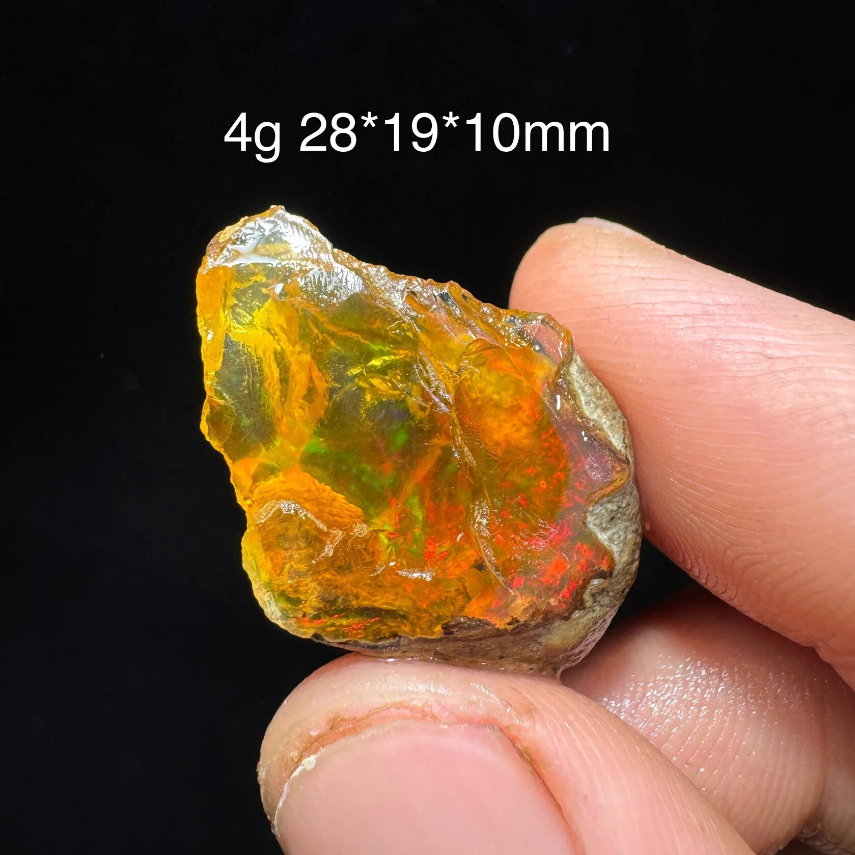 Хрустальный опал из Эфиопии BG1-9