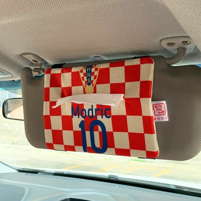 Пакет для салфеток, картонная коробка с козырьком, подарок для футбольных фанатов