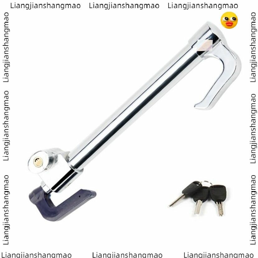 Премиальный выдвижной блокиратор руля с двойным крюком для авто