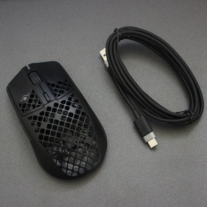 Игровая мышь SteelSeries Aerox 3 Bluetooth: портативная, беспроводная/проводная, для киберспорта и PUBG Официальная