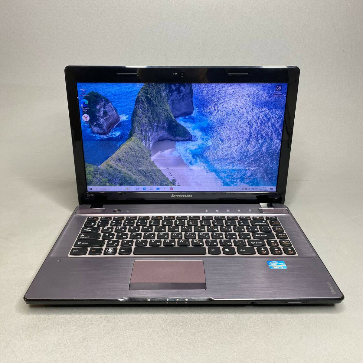 14'' Ноутбук Lenovo Ideapad z470 серый