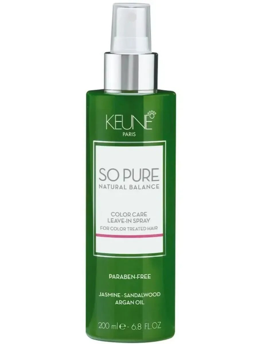 Спрей Keune So Pure Color Care Leave-in Spray, Несмываемый спрей Забота о цвете, 200 мл
