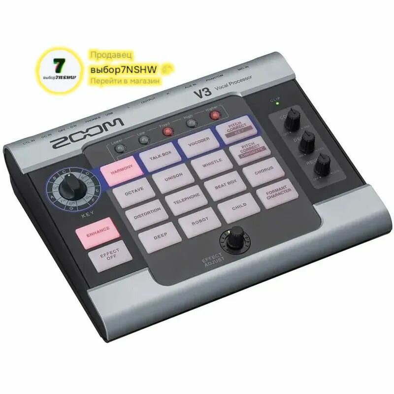 Zoom V3 Вокальный процессор