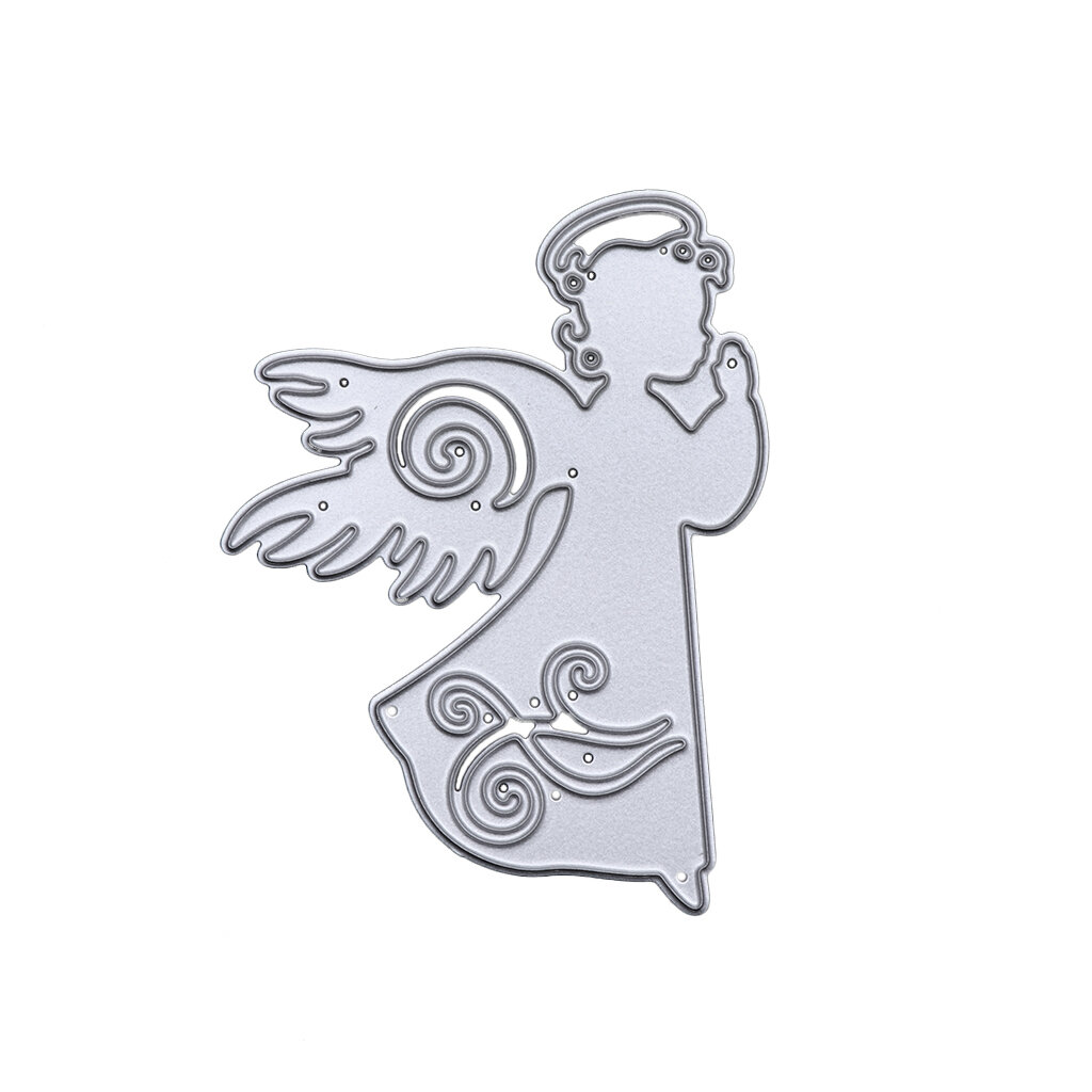 Ангел Режущие Штампы Трафареты Альбом Для Вырезок Тиснение Бумажной Открытки DIY Craft Decor