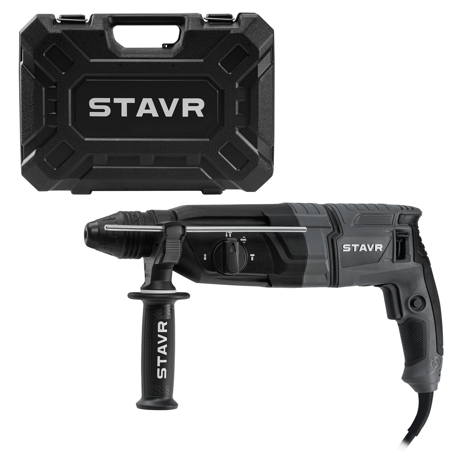 Перфоратор STAVR SBH 1000-28AV, мощность 1000 Вт, энергия удара 3,2 Дж, кейс