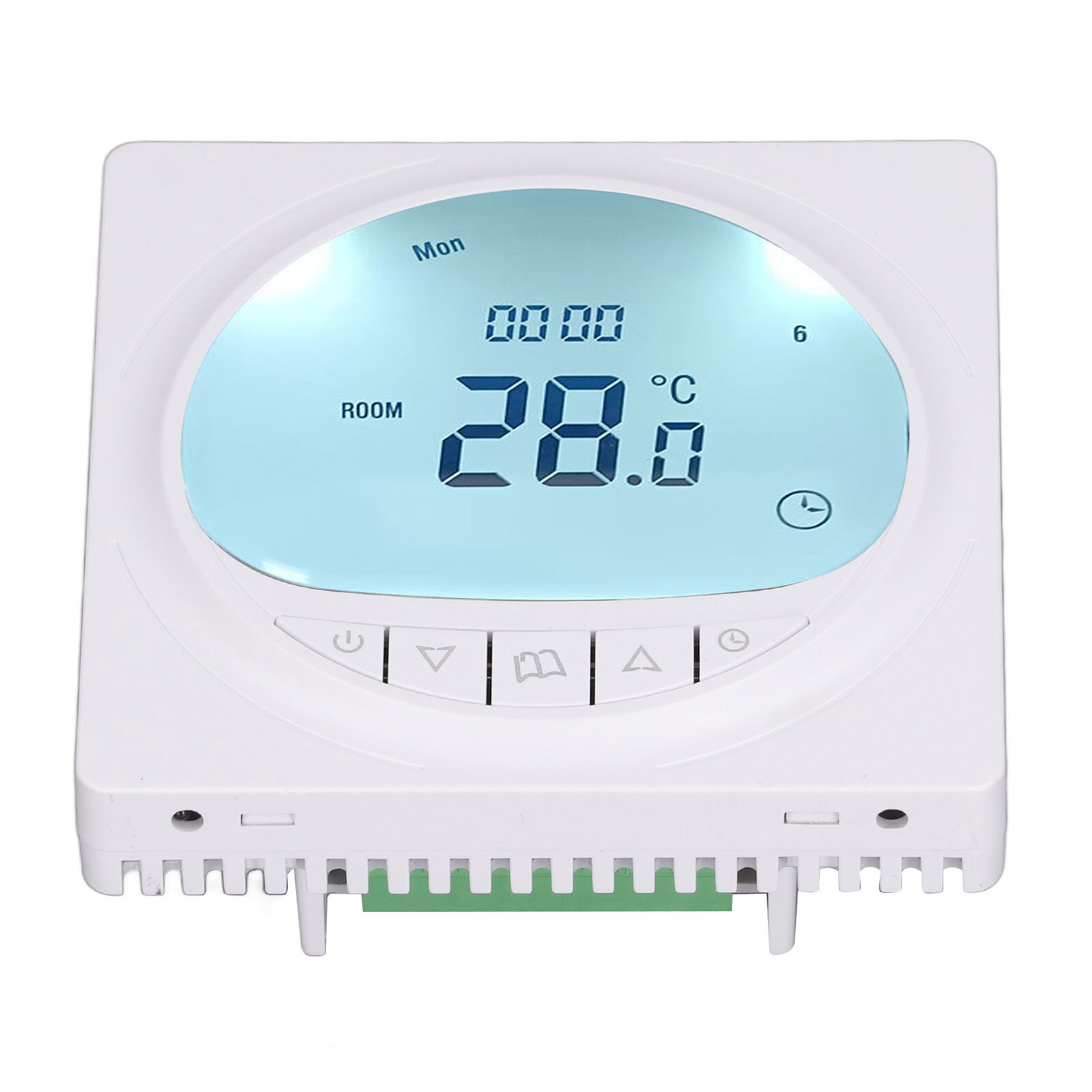 Термостат с водяным подогревом пола, ЖК-дисплей, панель контроллера температуры для умного дома, 220 В