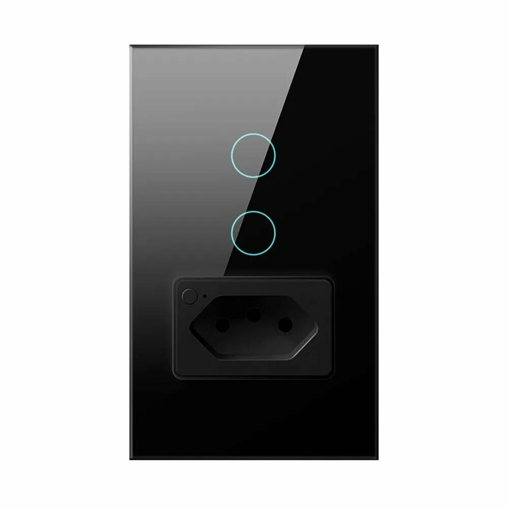 Brazil Wi-Fi Smart Light Switch с Socket Smart-Life Touch Outlet для Google-Home