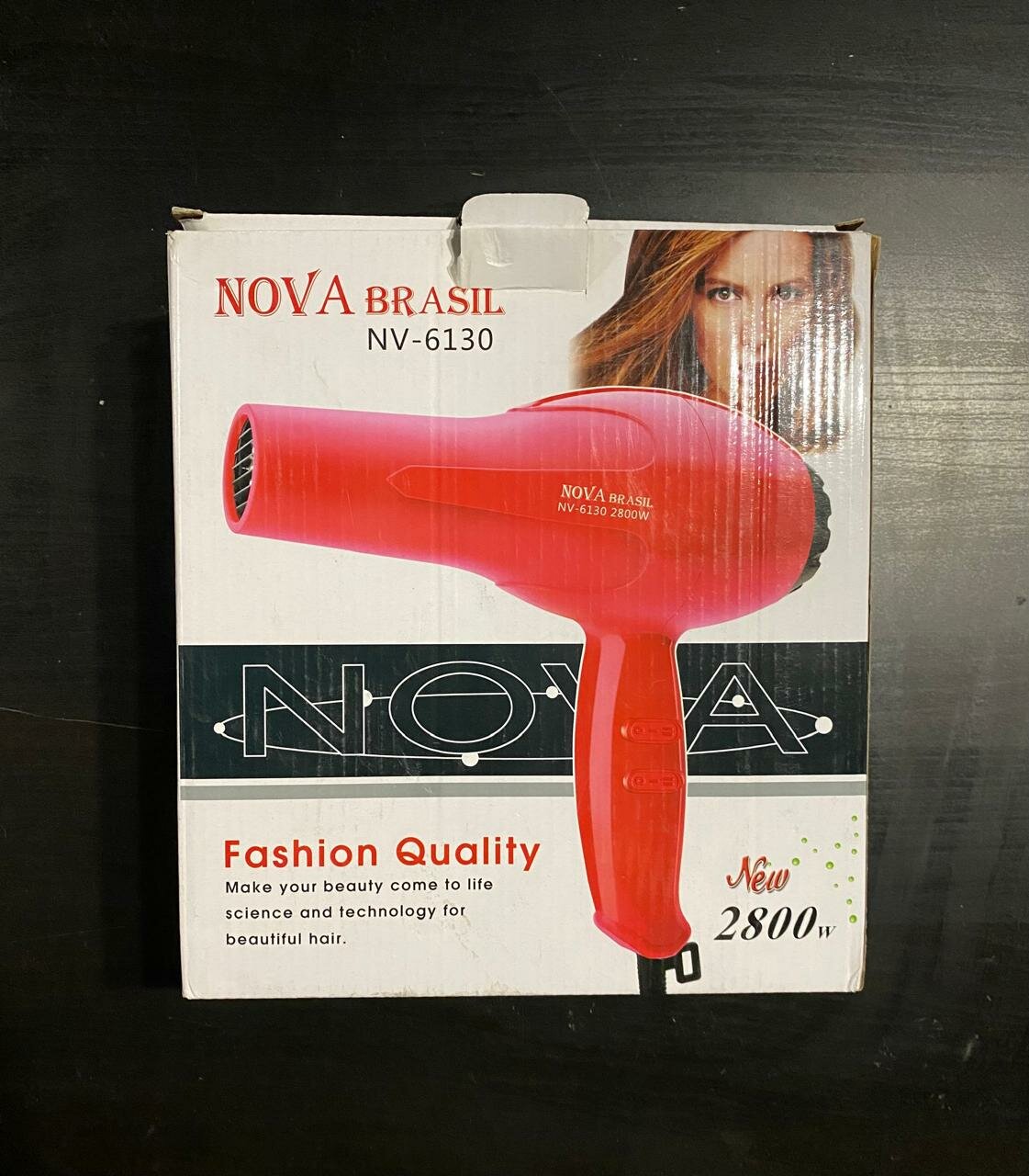 Фен профессиональный NOVA BRASIL NV 6130 красный