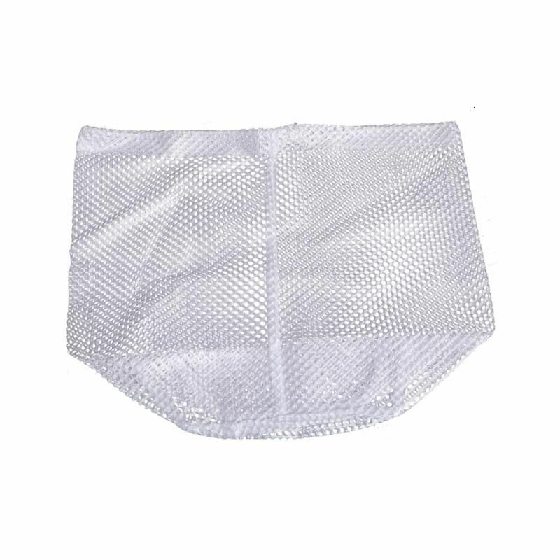 Сетчатый мешок для стирки с усиленным шнурком, - 30x40 - Грубая сетка