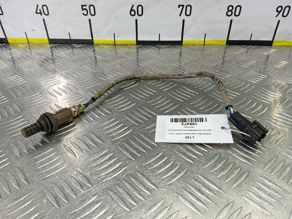 Датчик кислородный/Lambdasonde Б/У для SUZUKI SX4 I рестайлинг (2009—2014) 1821379J01
