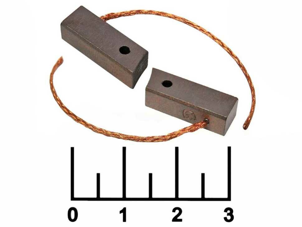 Щетка меднографитовая 6*7*18 AHM0351MG/JMTX20 (2 штуки)