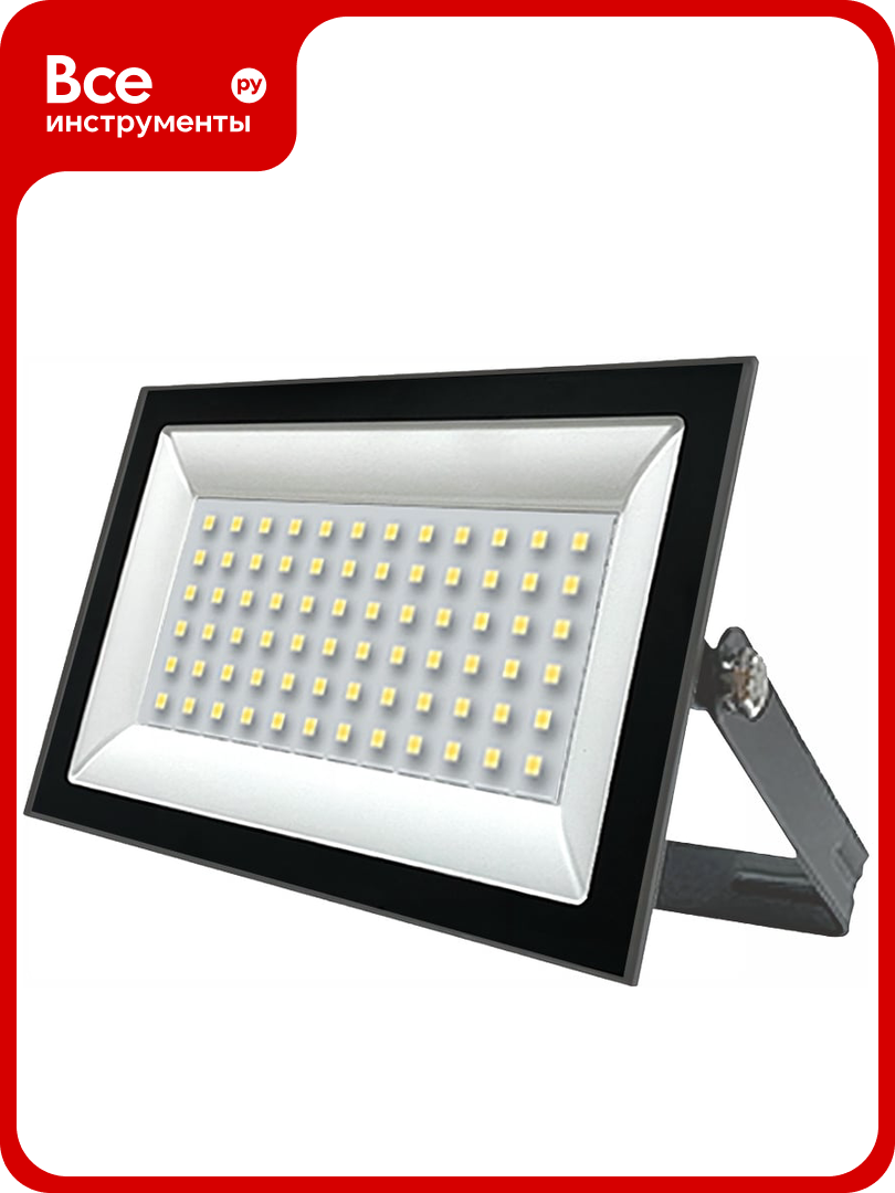 Прожектор FL-LED Light-PAD 70W Grey 2700К 7000Лм 70Вт AC220-240В 200x140x30мм 470г, Спектр применения очень широк